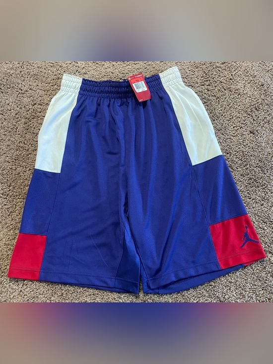 Jordan | Shorts | Jordan Mens Royal Blue Red White Athletic Basketball ...